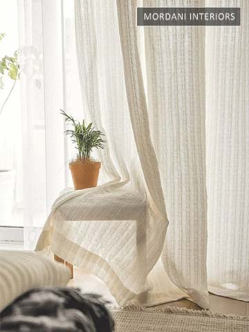 Types of Cotton Sheers? | Mordani Interiors