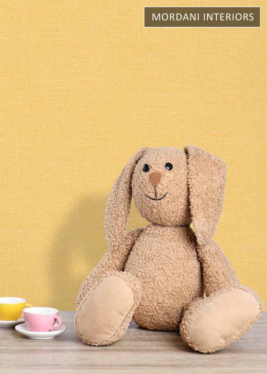 Kids Yellow Wallpaper For Bedroom | Mordani Interiors