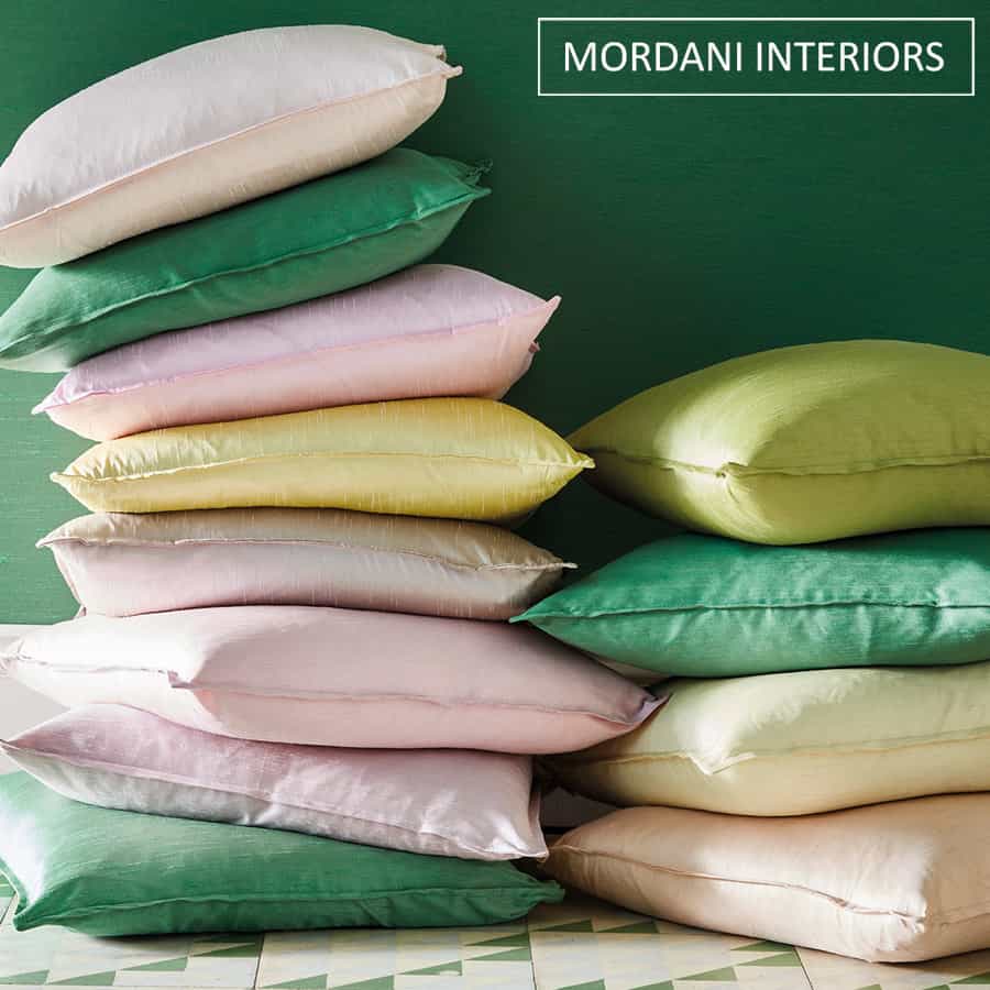 Moss Green Silk Curtain And Drapes -DDecor Silk and Satin 3 | Mordani ...