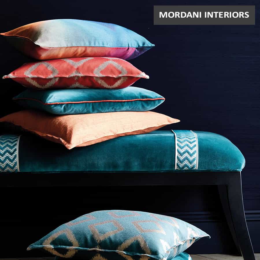Jade Velvet Upholstery Fabric | Mordani Interiors
