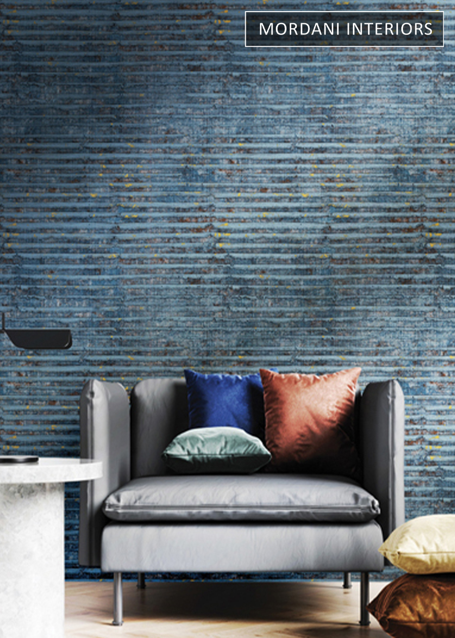 Textured Wallpaper for Living room & retail | Mordani Interiors