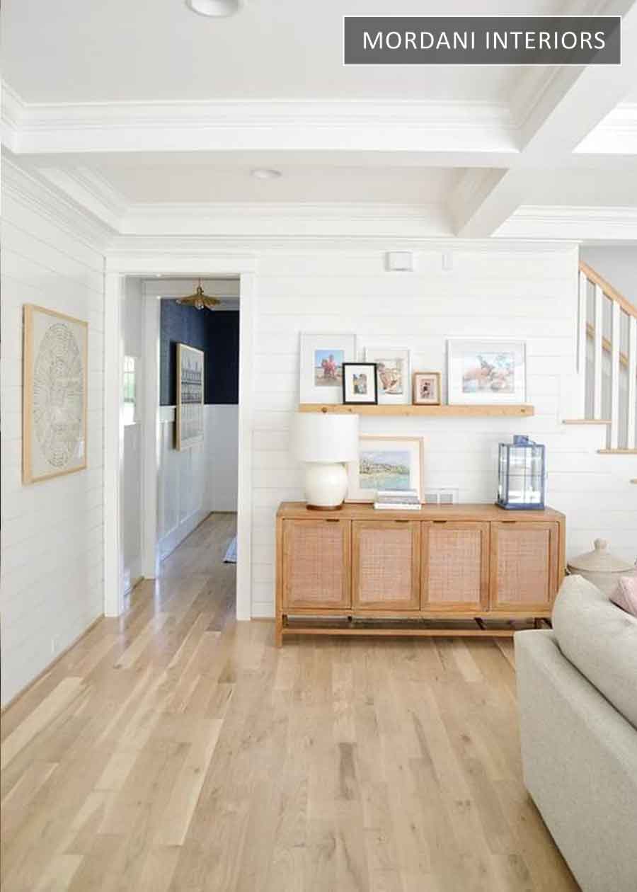 Long slim Maple Summer light engineered wooden flooring for livingroom ...