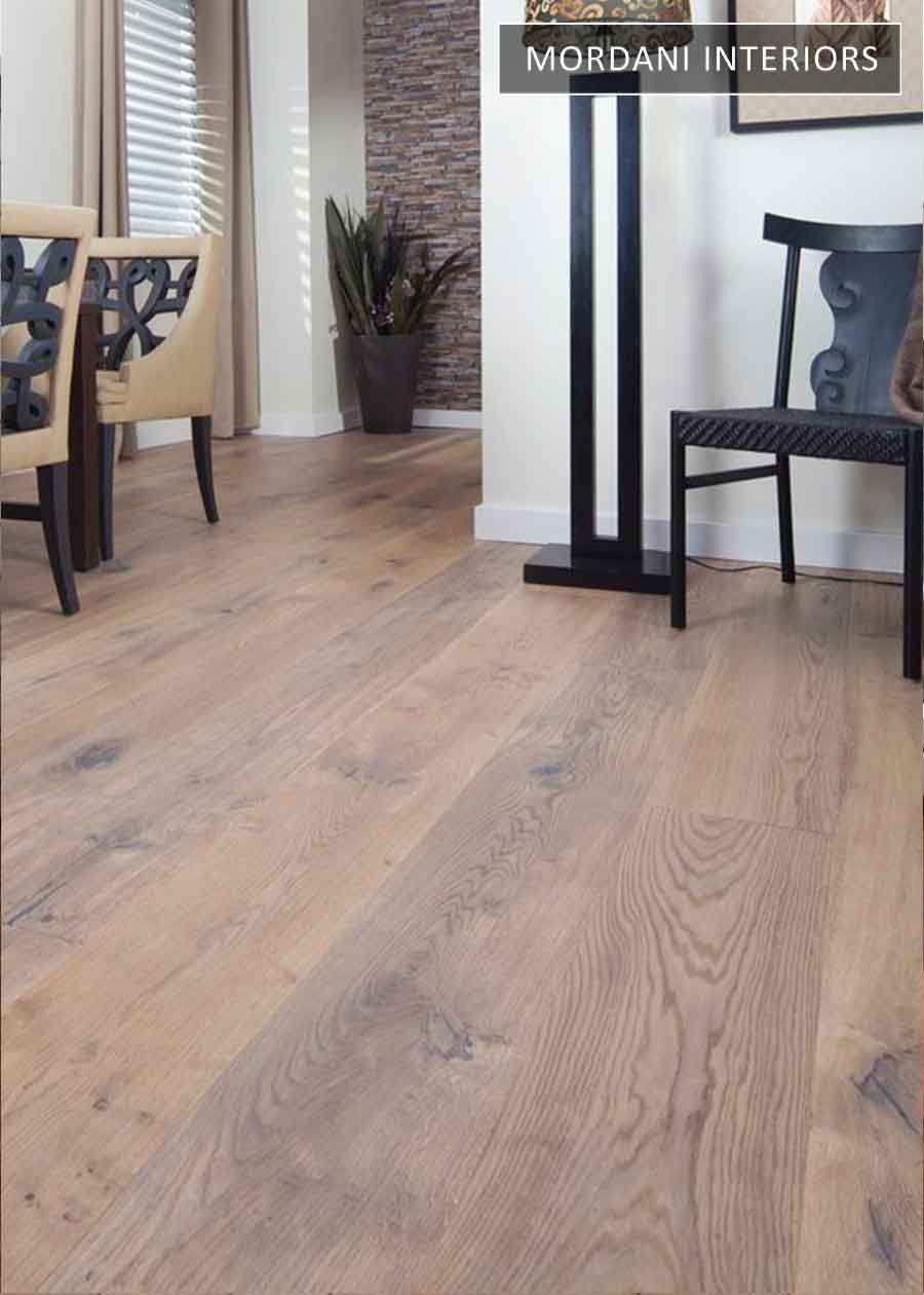 Long thick Oak Terra light engineered wooden flooring for living room and bed room | Mordani ...