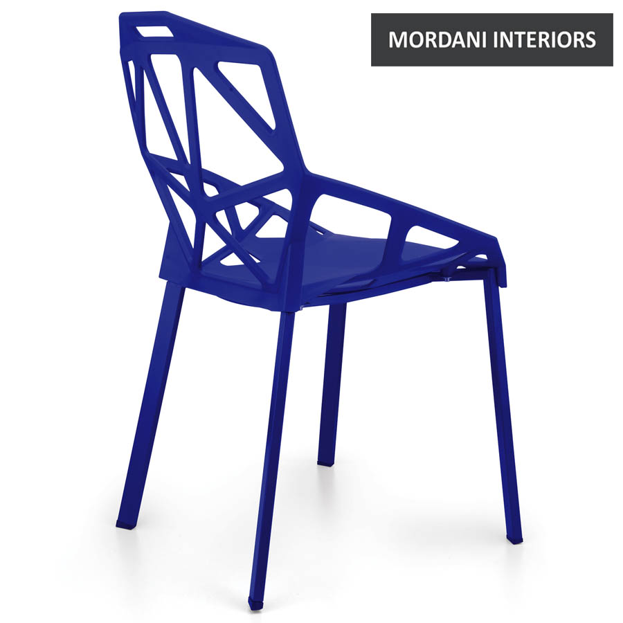 Webley Blue Cafe Chair | Mordani Interiors